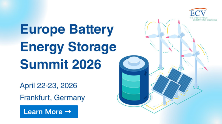 Europe Battery Energy Storage Summit 2026 | Bauaelectric EV News